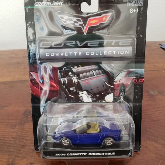Toys | Greenlight Corvette Collection 205 Convertible Blue | Poshmark